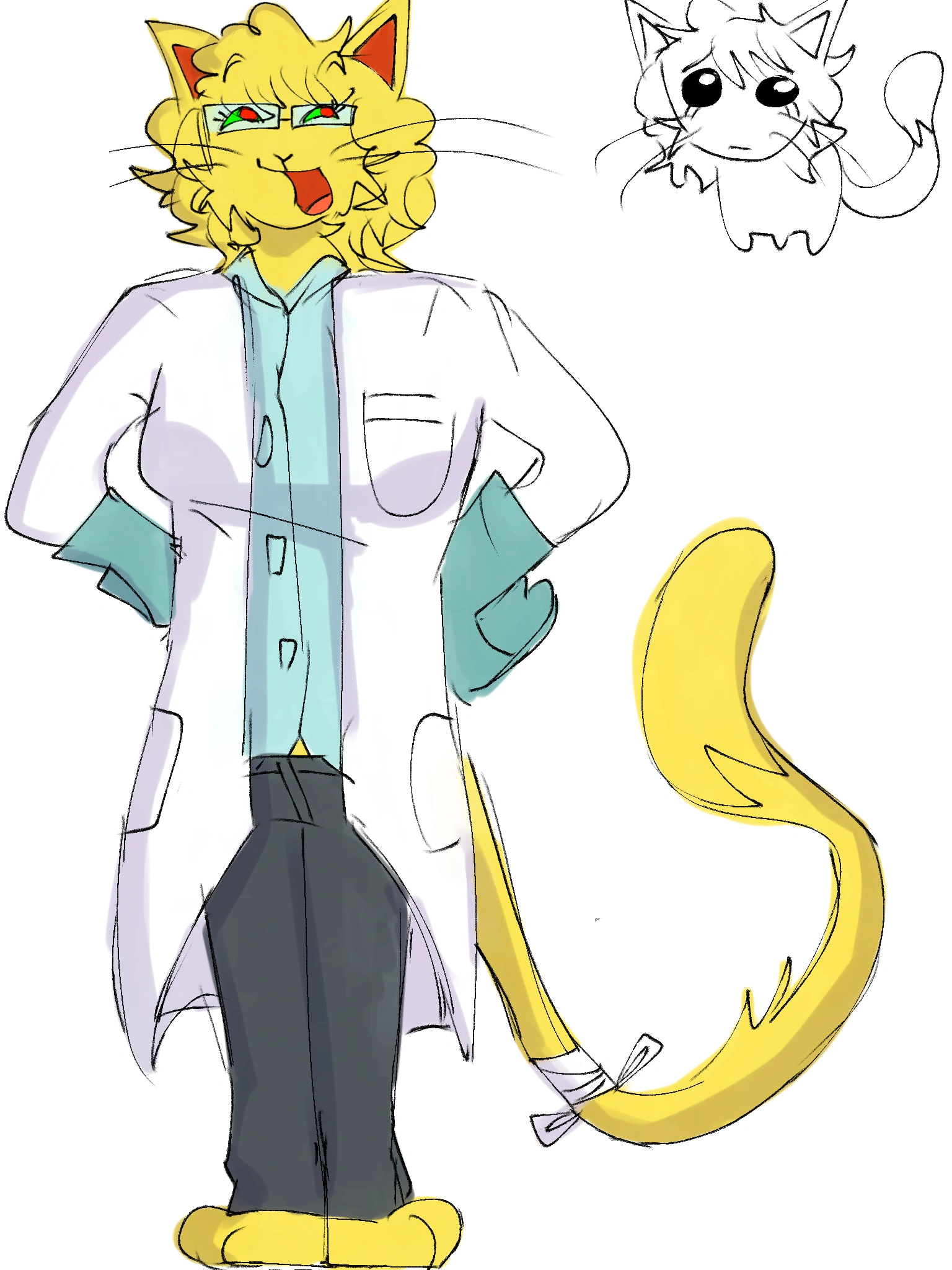 dr retro and fleshcousin !!!!!!!!!!!!!!! designs!!!! woo!!!!!!!! | Fandom