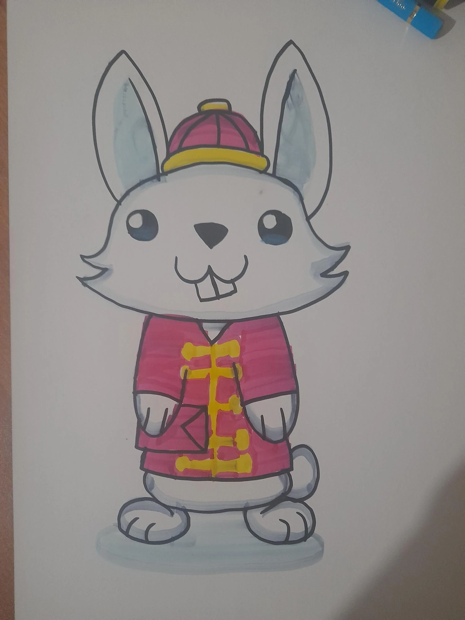 My drawing of a rabbit for the Chinese new year | Fandom