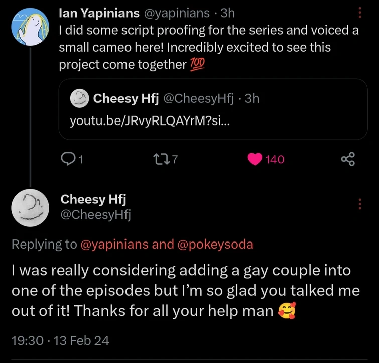 cheesy made a response??? | Fandom