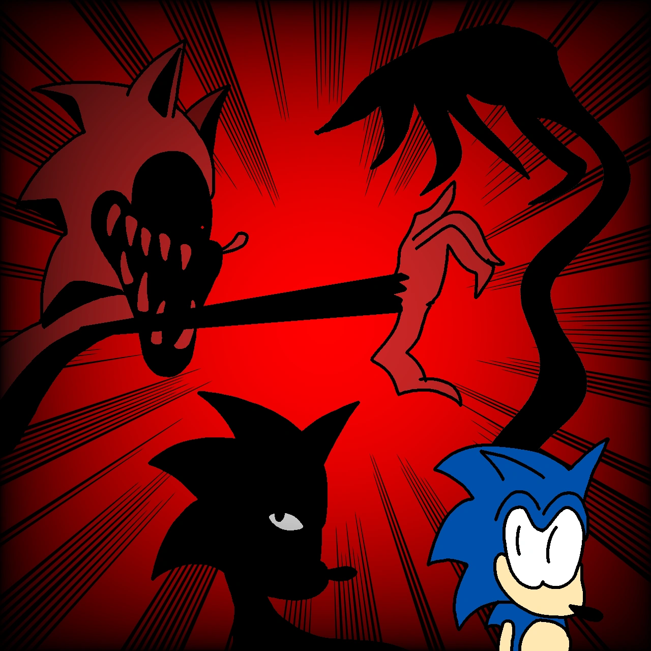 Hedgehog vs fatal error (I made this cause I didn't have ideas for art ...