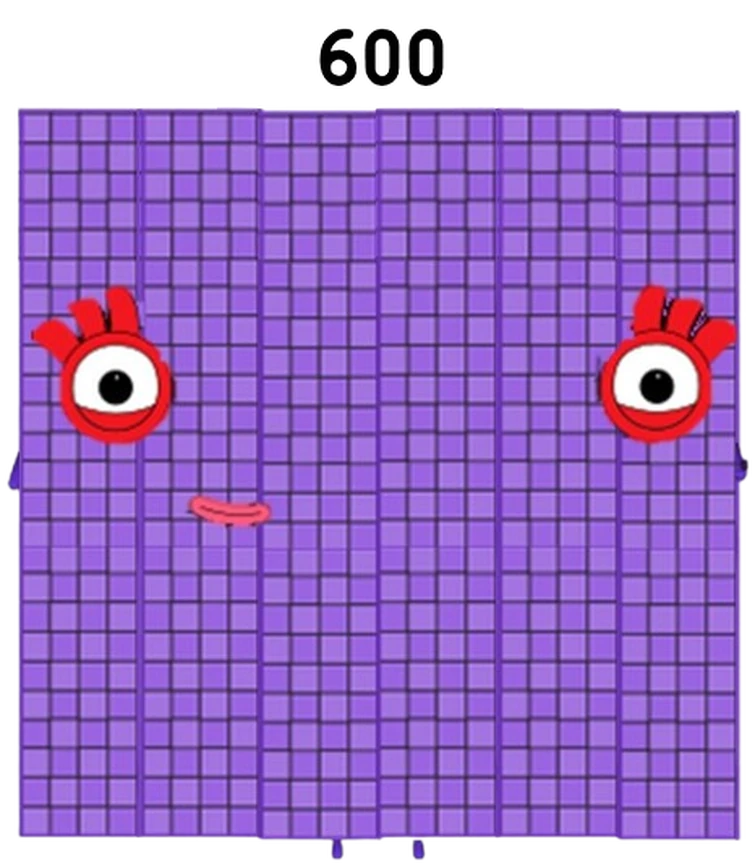 Here is numberblock 600 | Fandom
