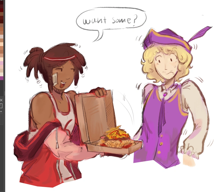 All he eats is slop but for humans | Fandom