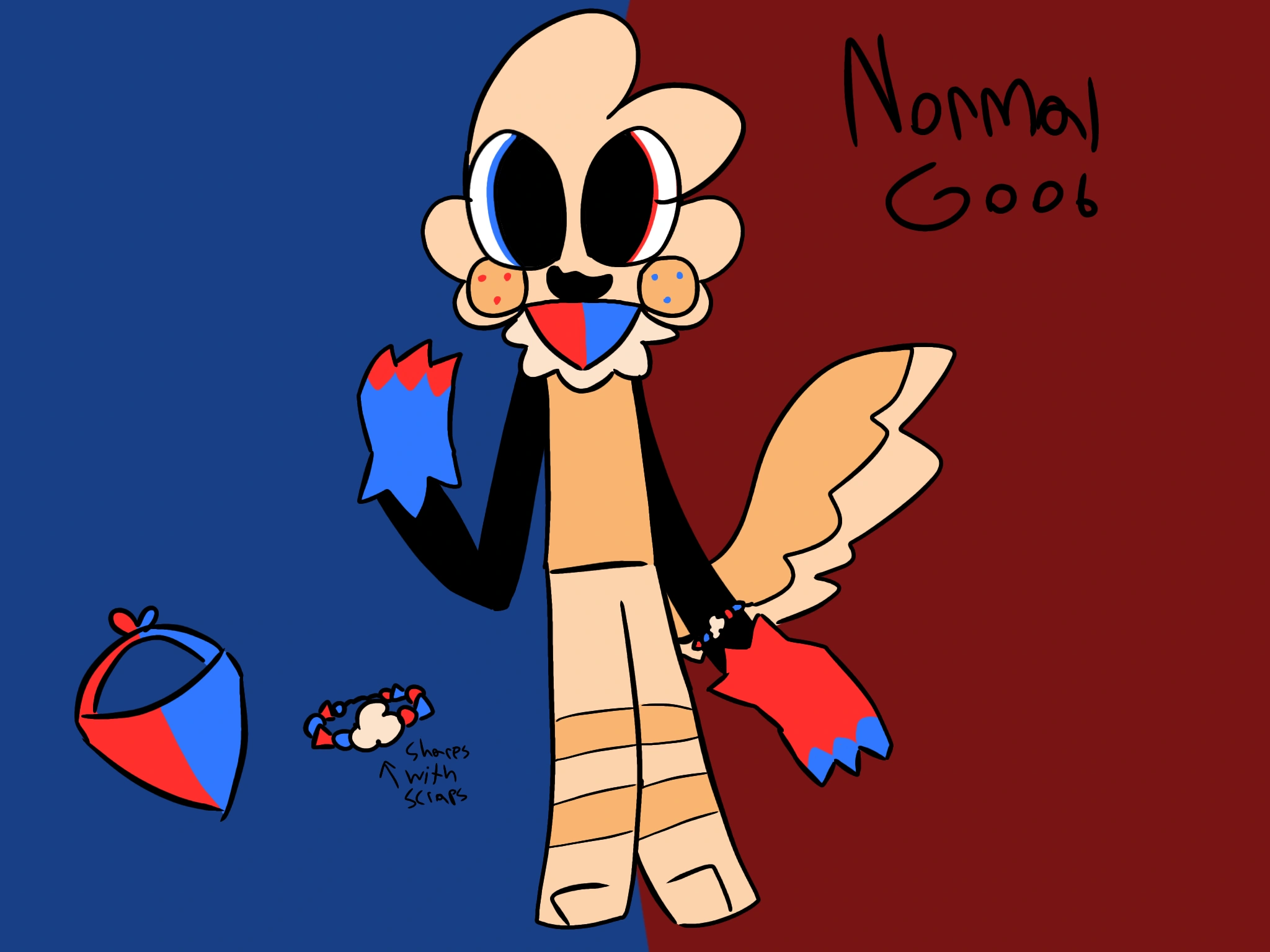 Scraps and Goob designs for Goob's World au :) | Fandom