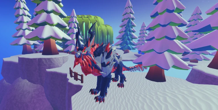 How does a Arctic Material potion look on a dragon? | Fandom