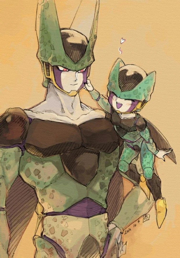 Cell and Cell Jr wholesome fan art from across the internet. | Fandom