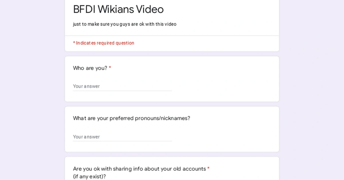 comment here to be in a bfdi wiki video | Fandom