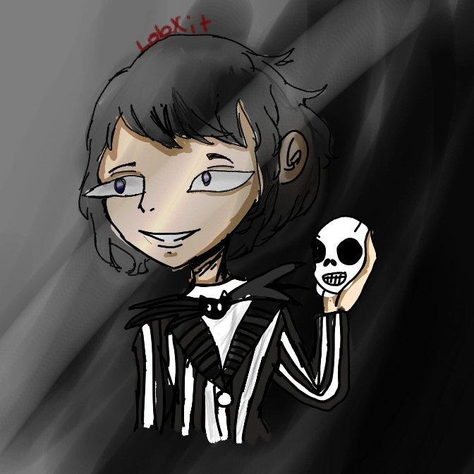 i made jack skellington as human :) | Fandom