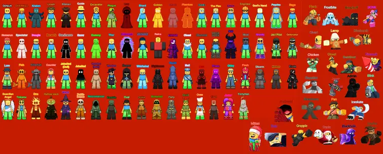 Slap Battles x Forsaken skin ideas | Fandom