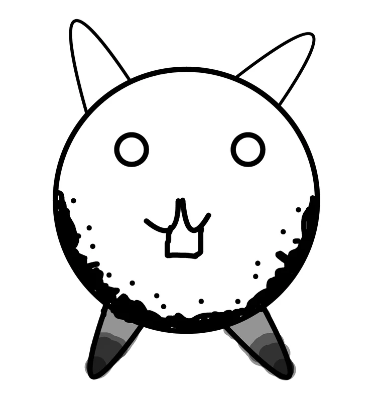 Drawing of crazed cat | Fandom