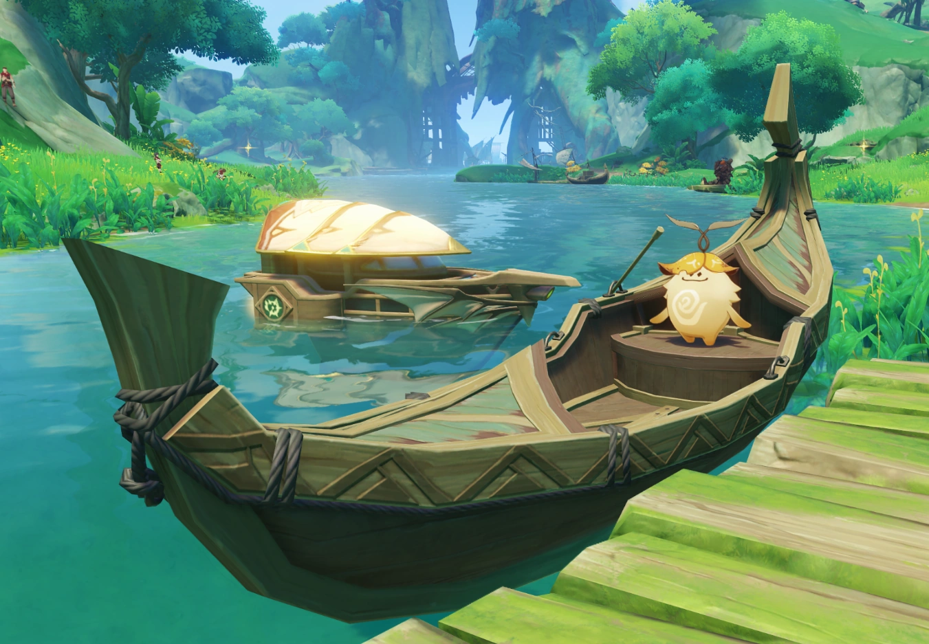 Aranara on a boat | Fandom