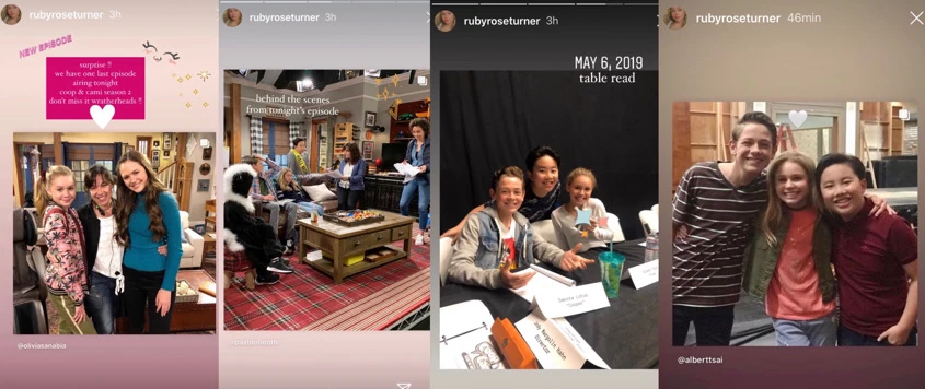 Ruby Rose Turner (who plays Cami) posted about "Would You Wrather Have ...