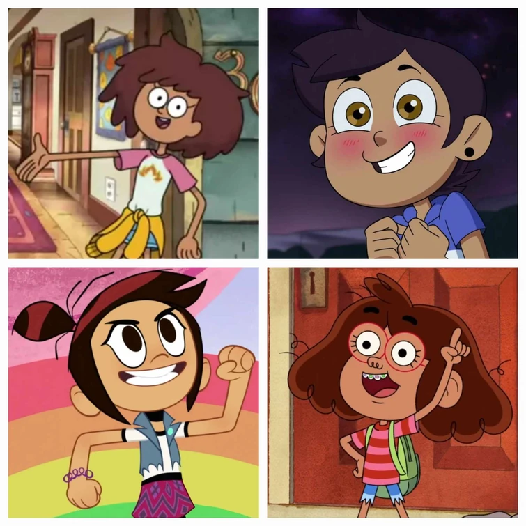 Anne Boonchuy, Luz Noceda, Molly McGee and Tater Ramirez-Humphrey. | Fandom