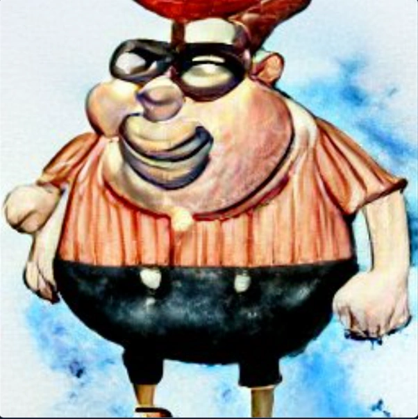 I made AI try to recreate the Jimmy Neutron Gang in a water-color ...