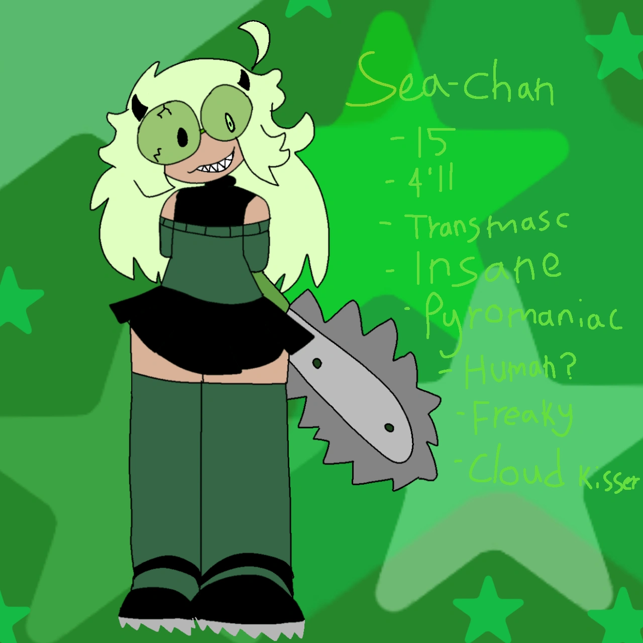 Sea-Chan's new ref | Fandom