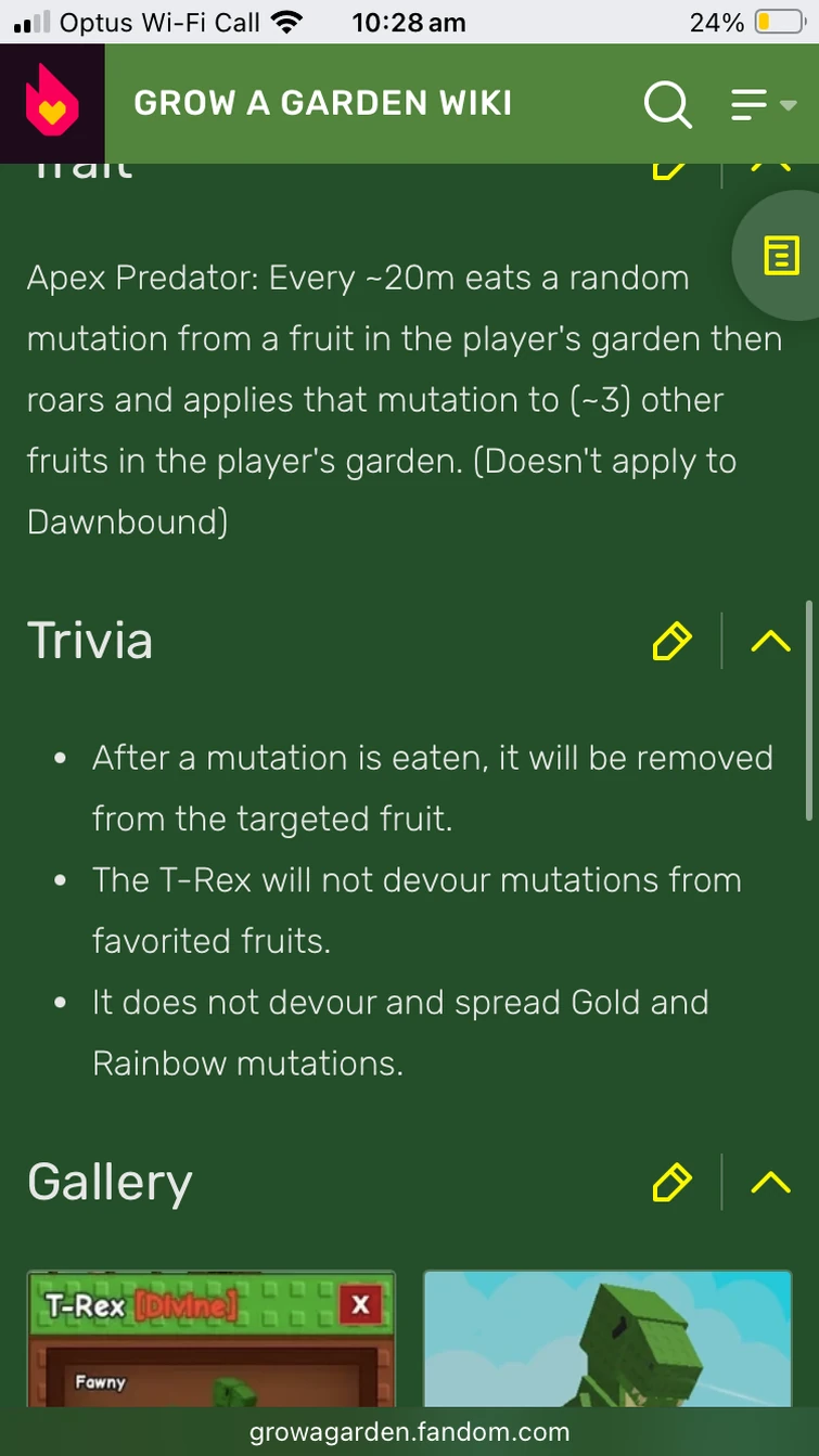 T-Rex Question | Fandom