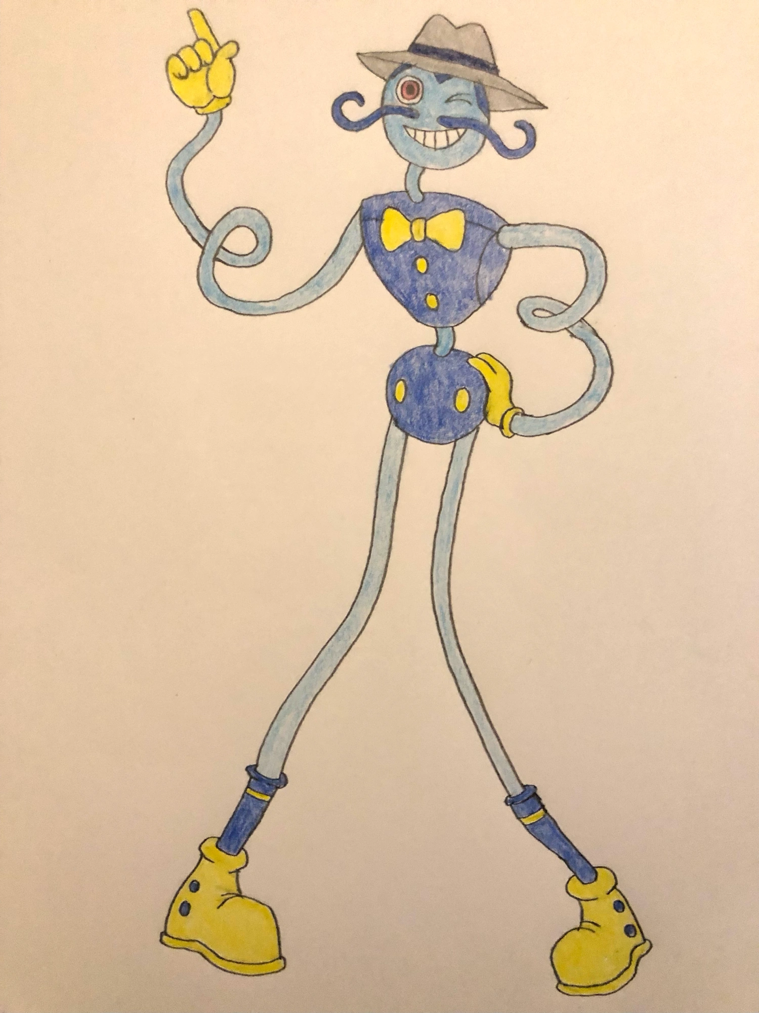 🎨 {PP2} My Drawing of Daddy Long Legs | Fandom