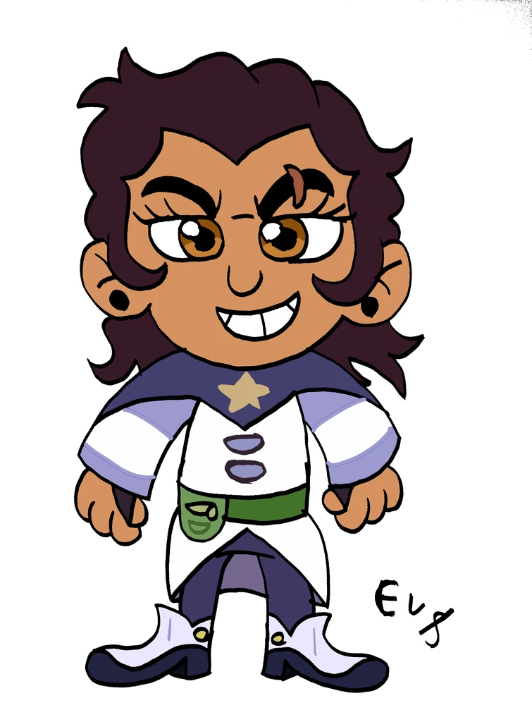 My drawing of Luz in her Azura costume | Fandom