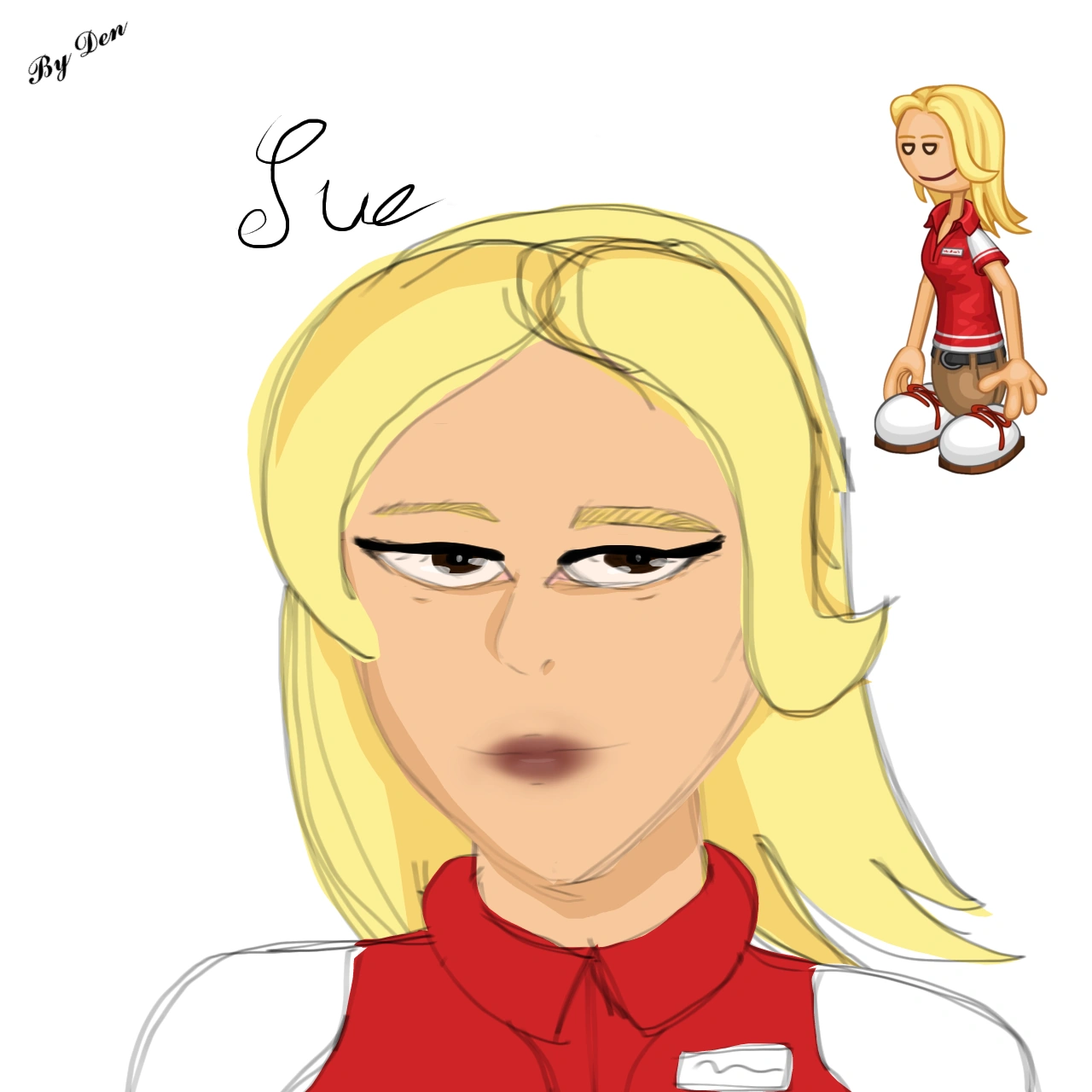 I tried to draw sue and this is the result | Fandom