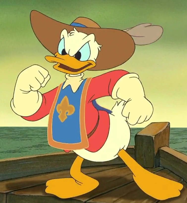 NPG Proposal: Donald Duck (Mickey, Donald, Goofy: The Three Musketeers ...