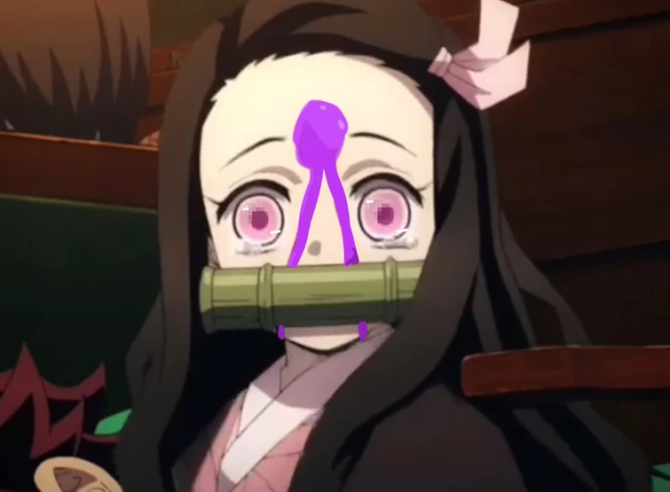 Nezuko’s muzzle tasted like the grimace shake | Fandom