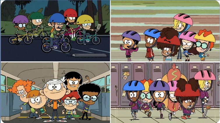 The Loud House & The Casagrandes: Picture Collages of The Two Best ...