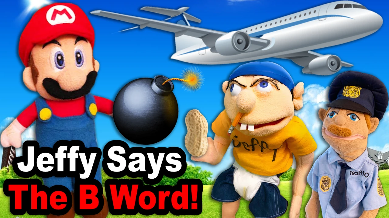 Thumbnail Plush Remake: Jeffy Says The B Word! [NOT FINAL] (DO NOT USE ...
