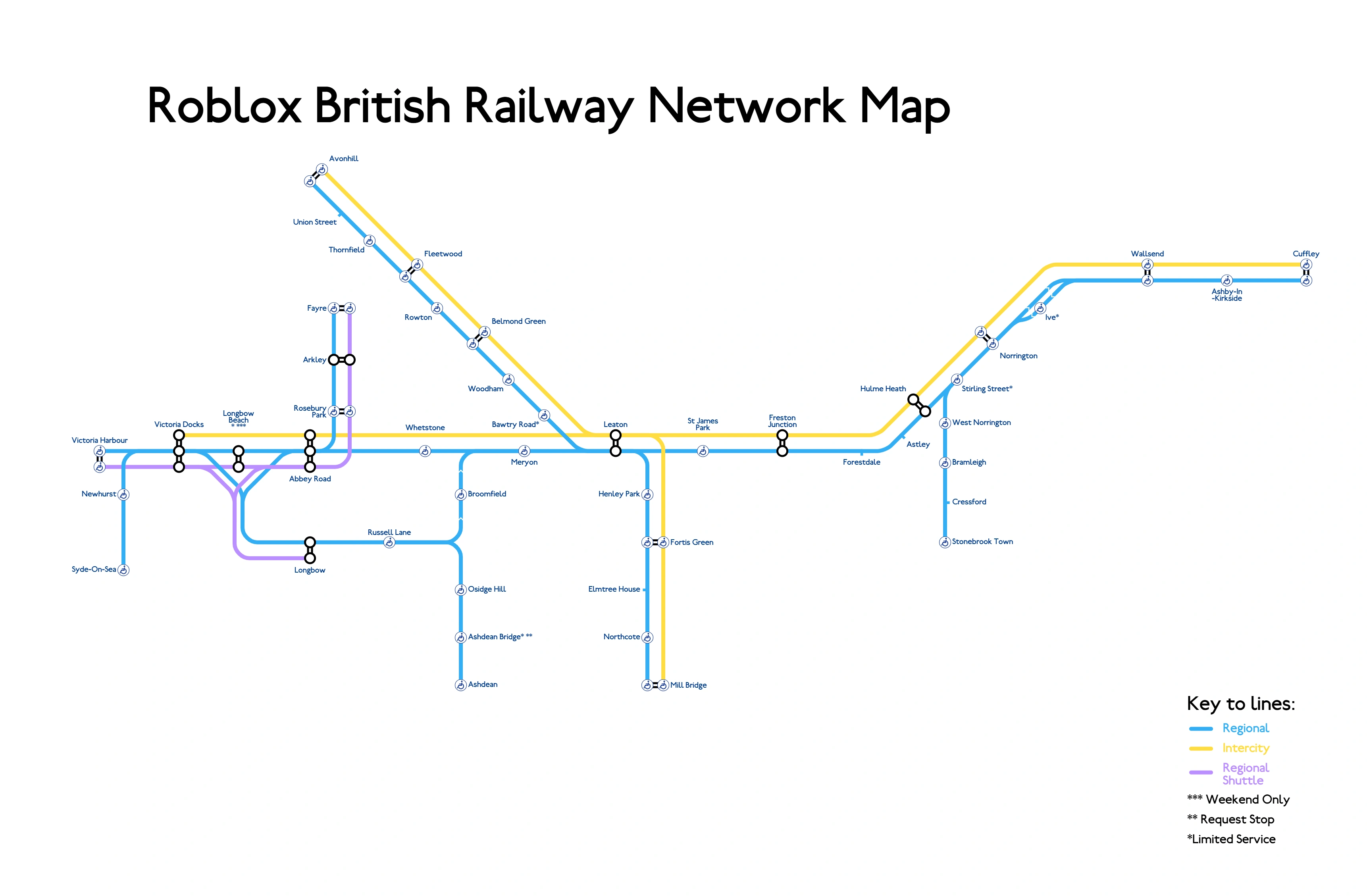 British Railway (Roblox) network map | Fandom