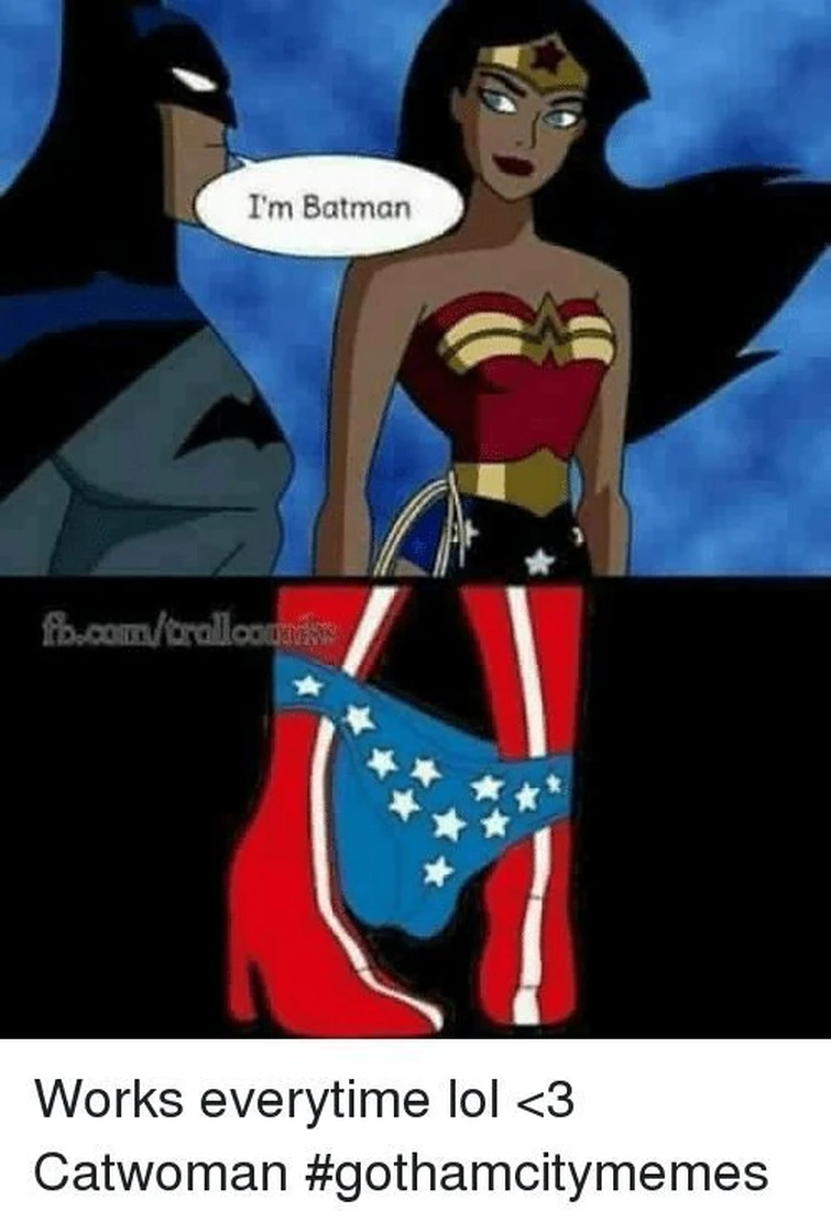 Batman and Wonder Woman sus!!! | Fandom