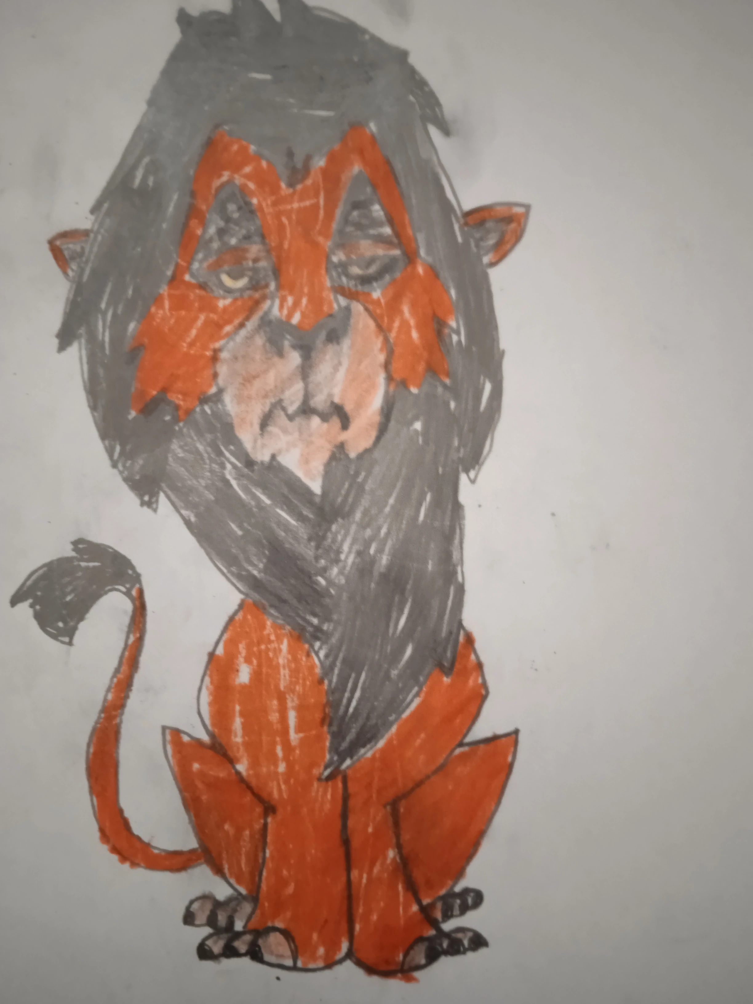 My drawing of Scar | Fandom