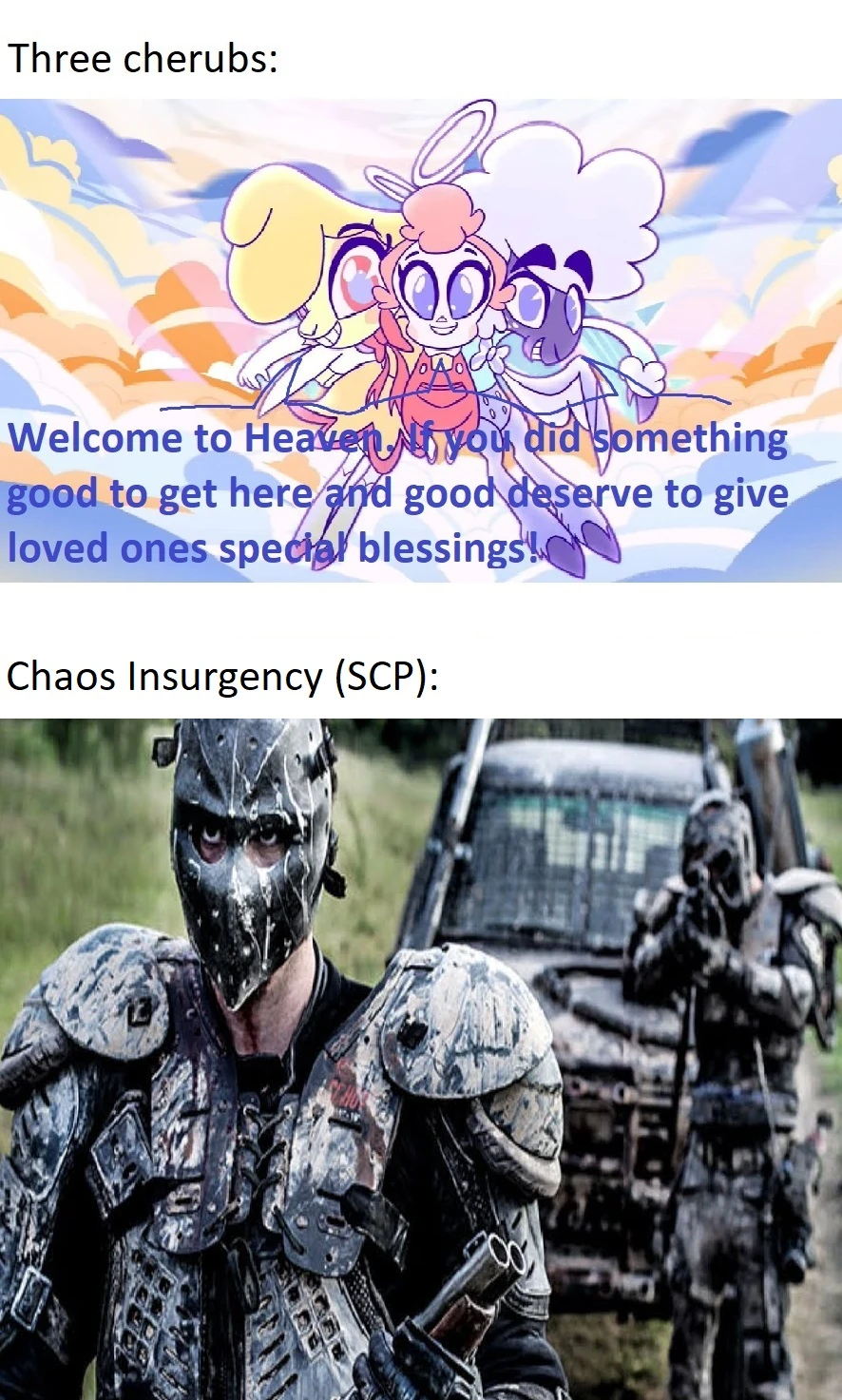 Cherubs Meme I Guess ¯\_(ツ)_/¯ | Fandom