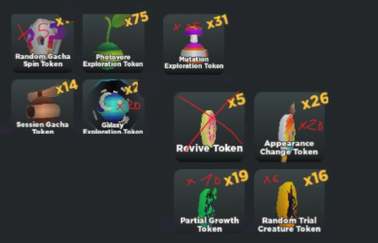 trading tokens | Fandom