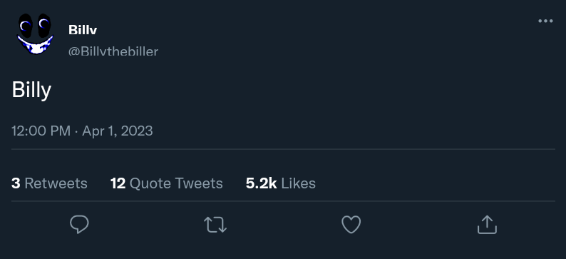 Guys billy just dropped a new tweet 🔥 | Fandom