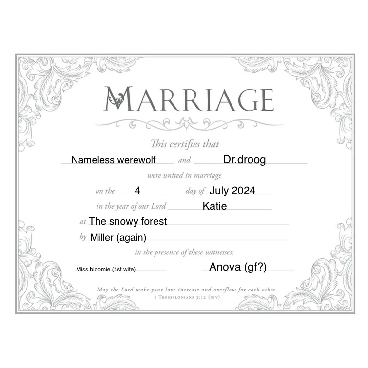 Me when nameless werewolf is eventually forgotten by Katie | Fandom