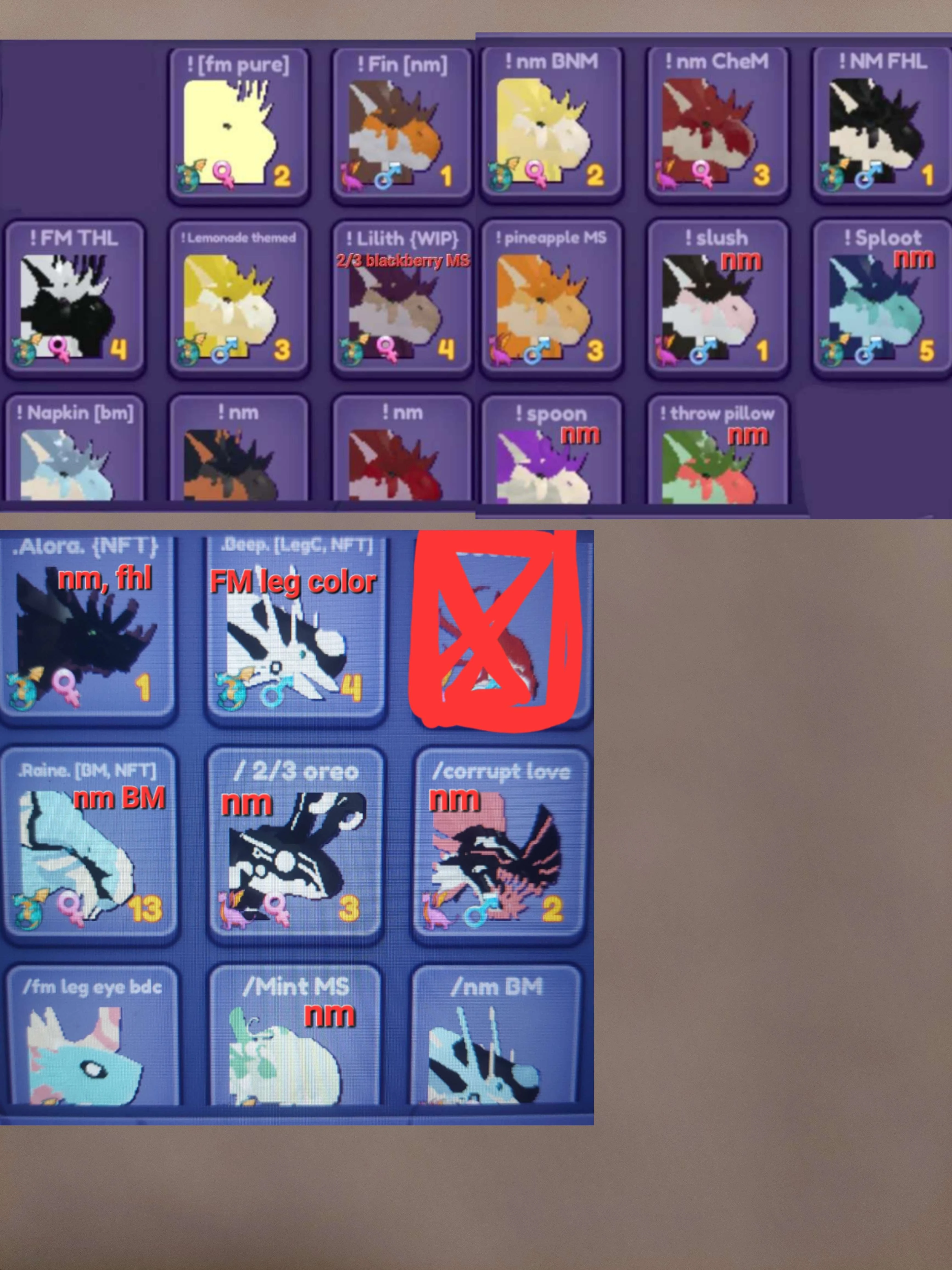 Inventory Auction. MLF: COSMALISK! ☀️ | Fandom