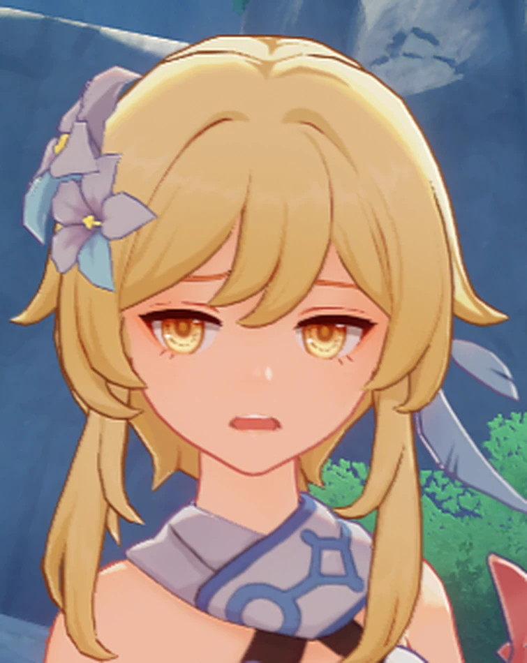 Lumine, facial expression queen, returns (minor spoilers) | Fandom