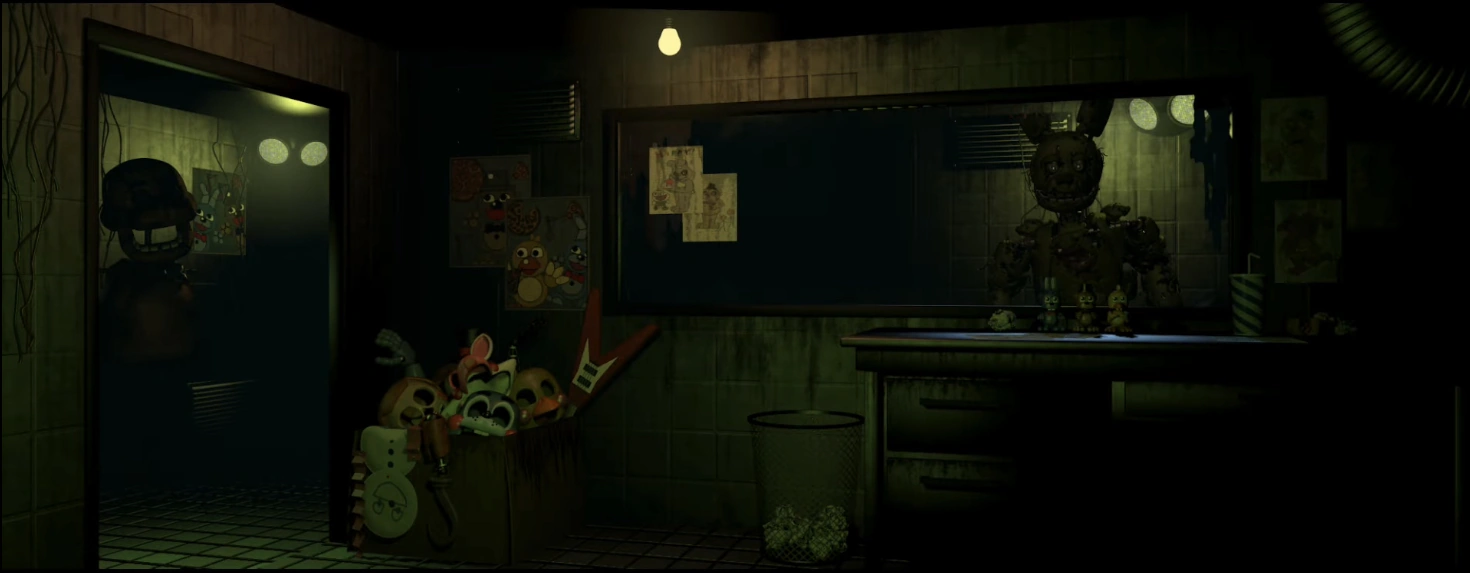 At the end of SL Michael says to William “I’m going to come find you ...