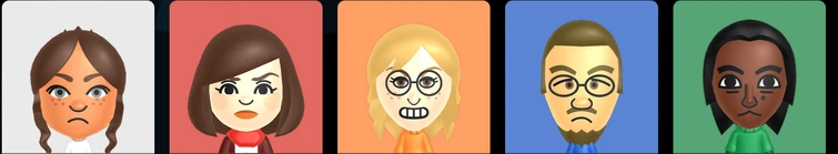 I redesigned a bunch of July 2021 Leak Miis. | Fandom