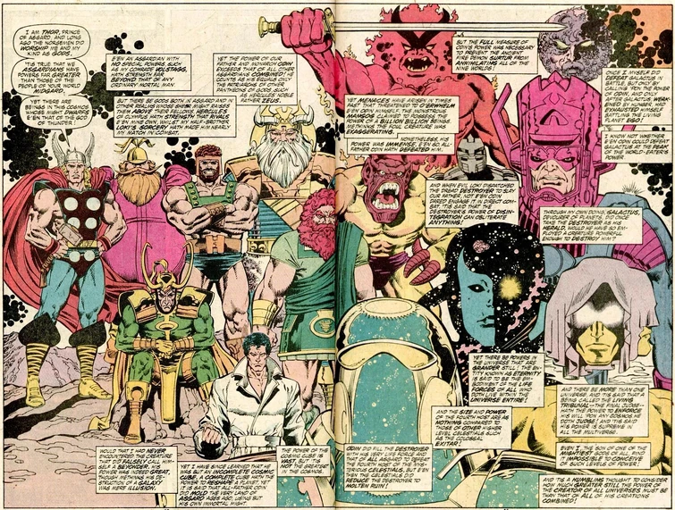 The Supreme Archetype (Cthulhu Mythos) vs The One Above All (Marvel ...