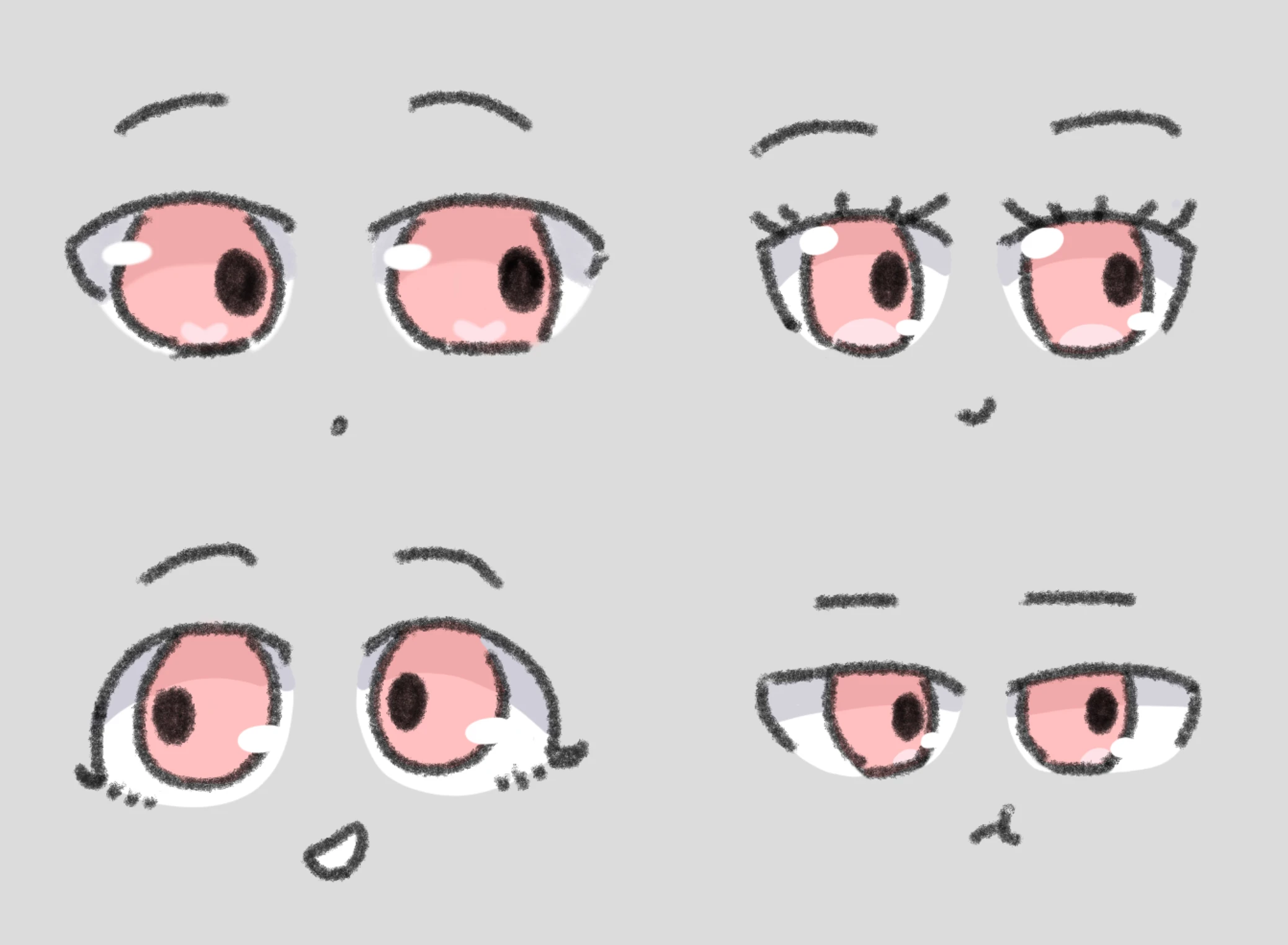 a bunch of gacha eyes i drew! | Fandom