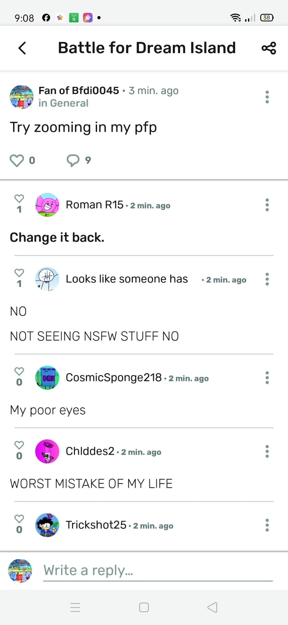 Remember that PFP joke that happened recently | Fandom