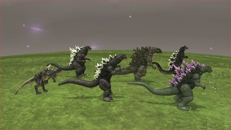 My (old) godzilla's in spore | Fandom