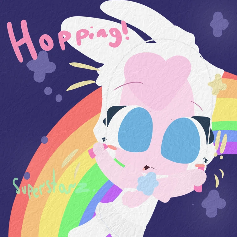 Hopping in paper artstyle! (Trying out a new artstyle) | Fandom