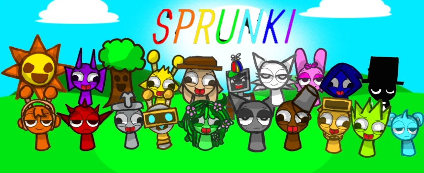 A very very normal sprunki fanart | Fandom