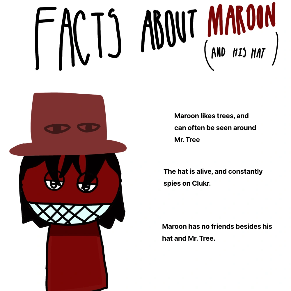 Maroon is my sprunki oc btw | Fandom