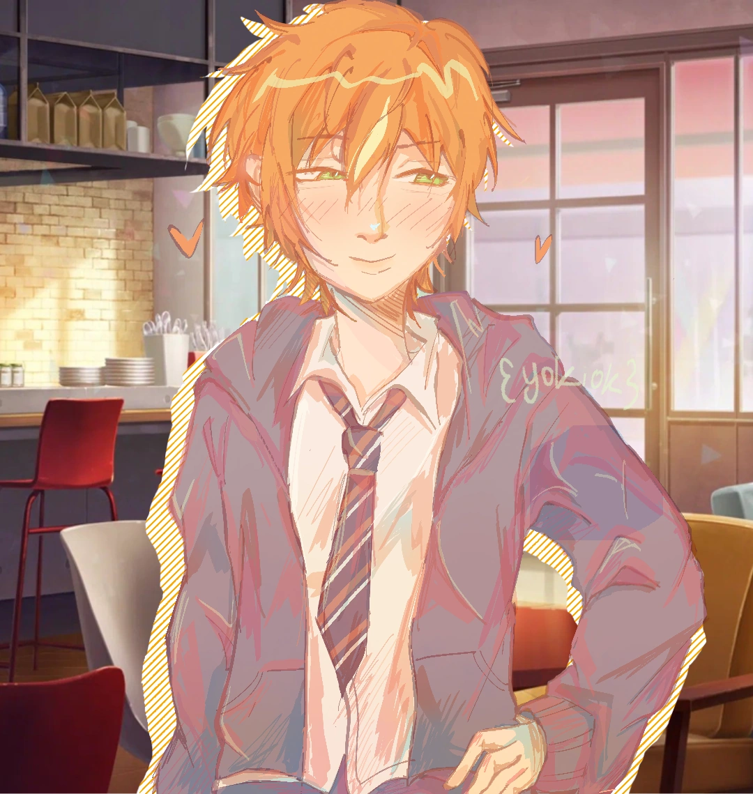 thehtheh blushing guy | Fandom