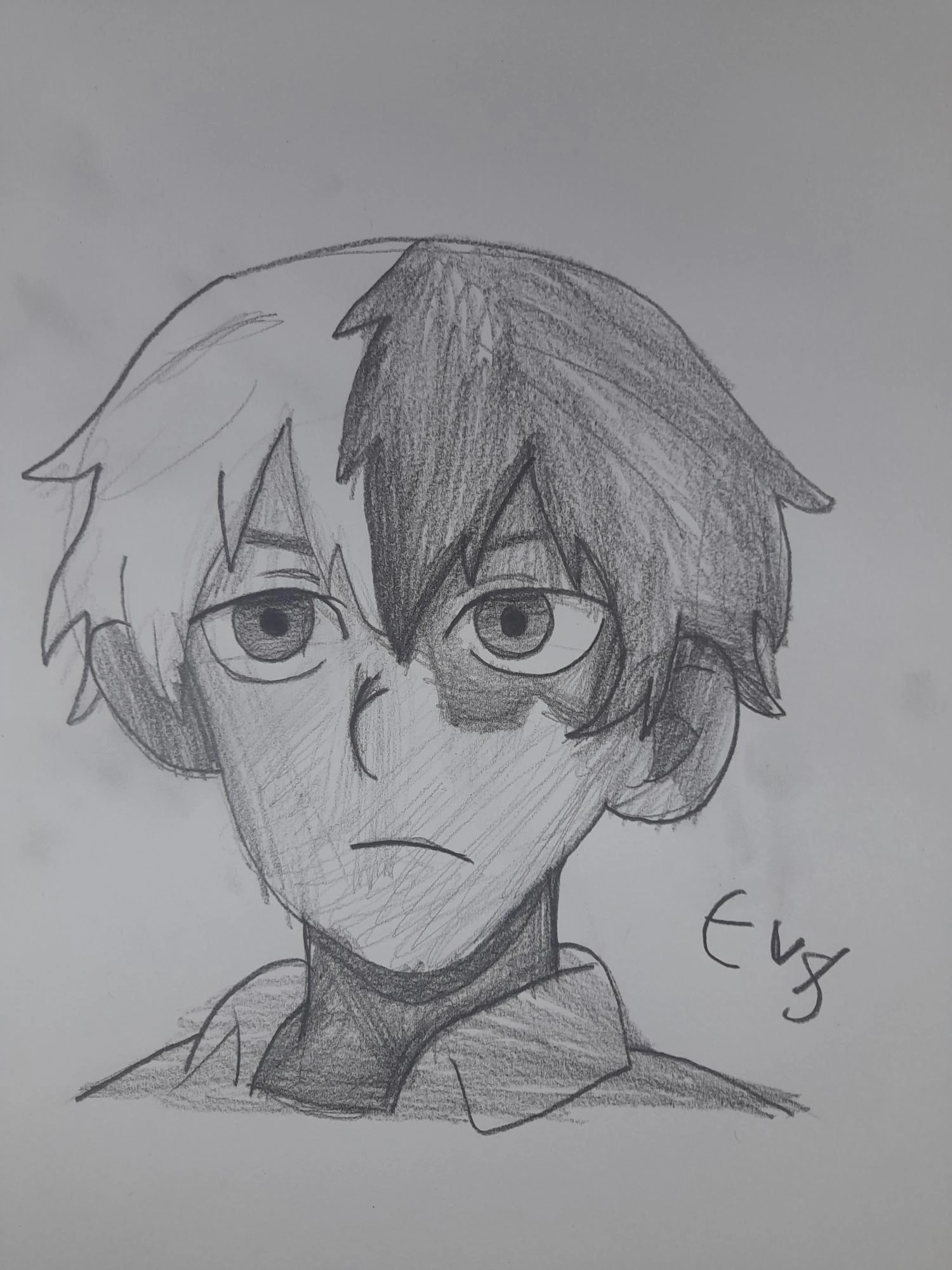My sketch of Todoroki | Fandom