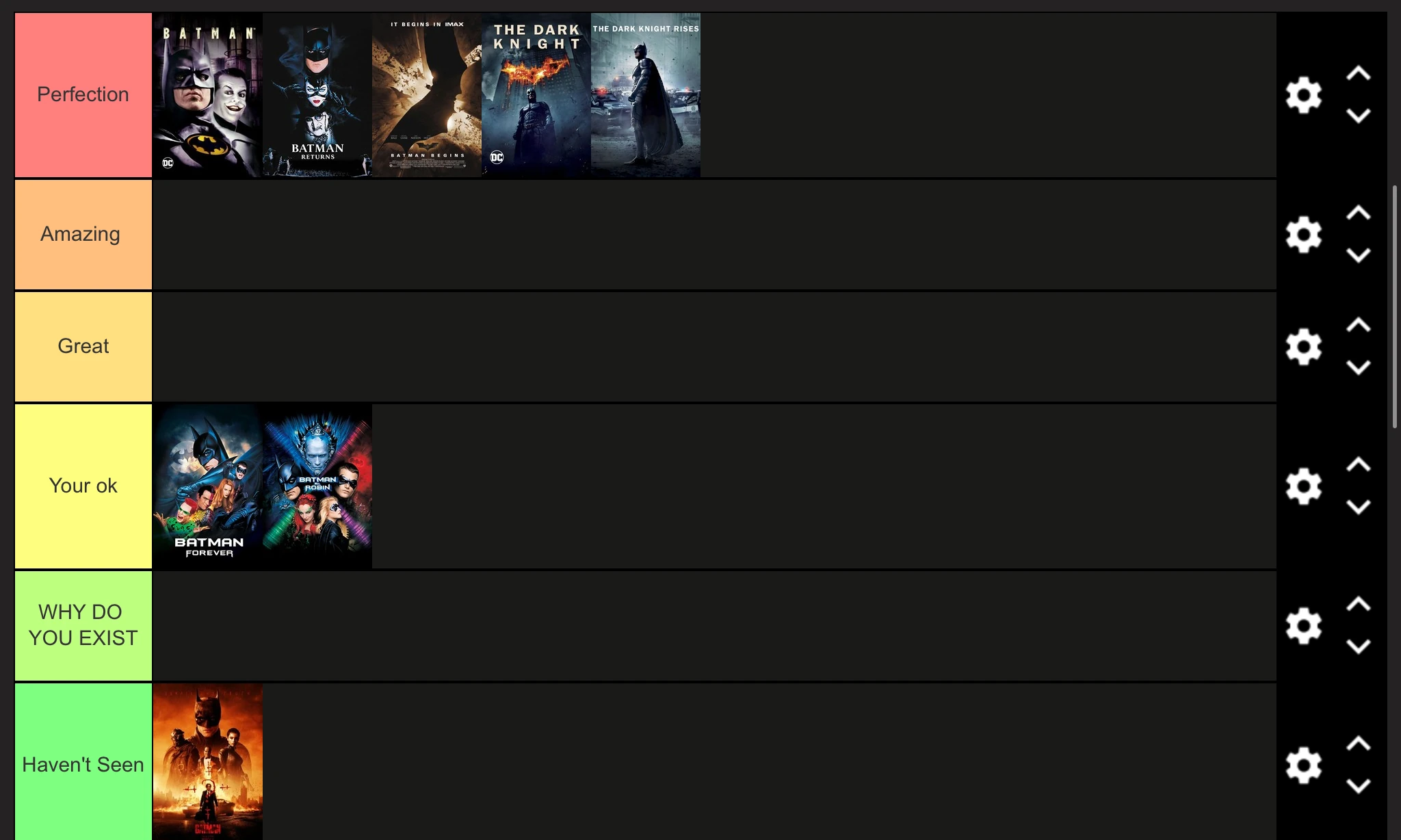 Random ahh tier lists | Fandom