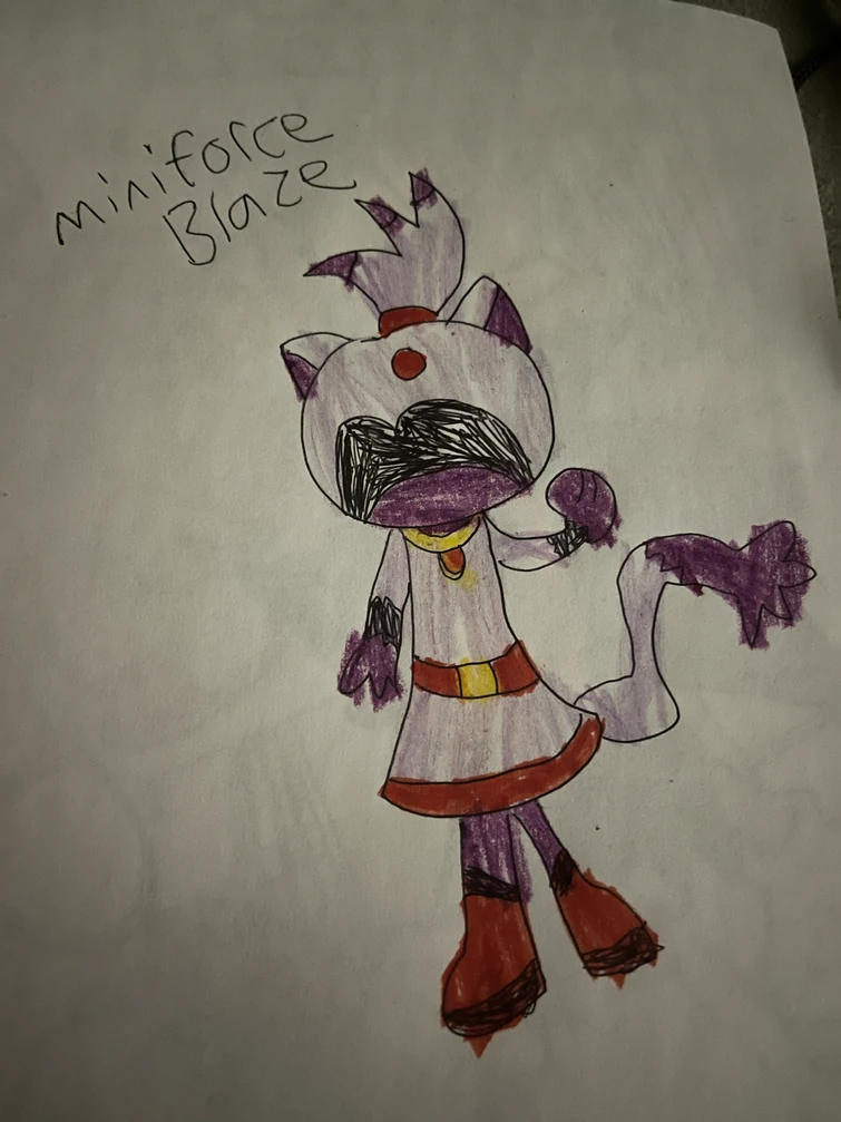 Miniforce ranger blaze the cat | Fandom