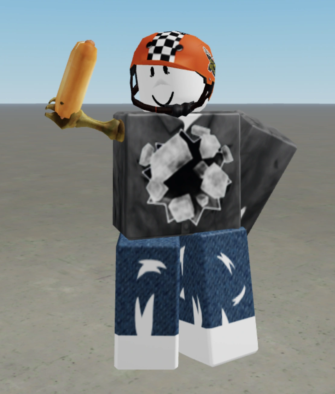 Made an actual roblox version of my Crazy Robloxian killer concept | Fandom