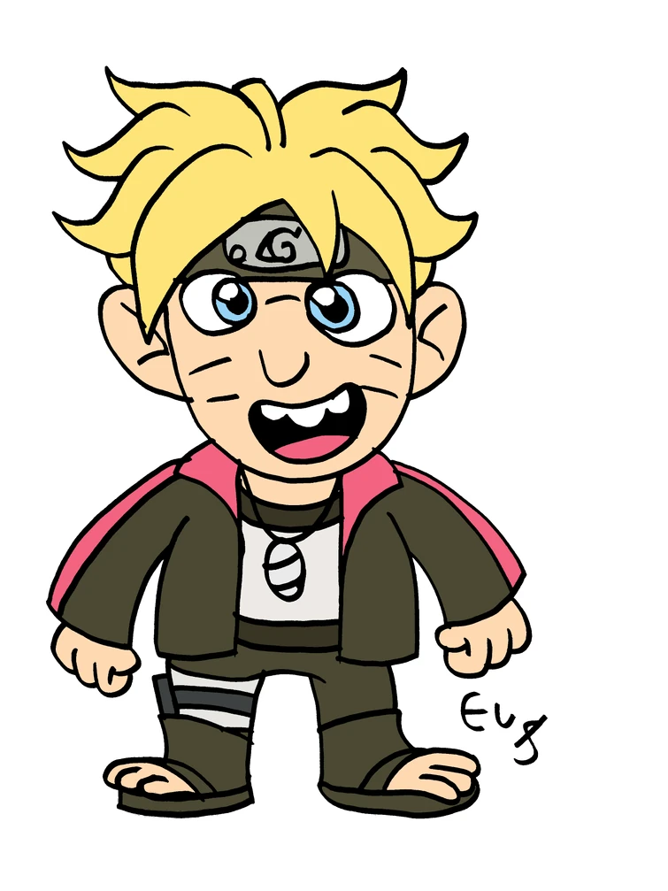 My drawing of Boruto | Fandom